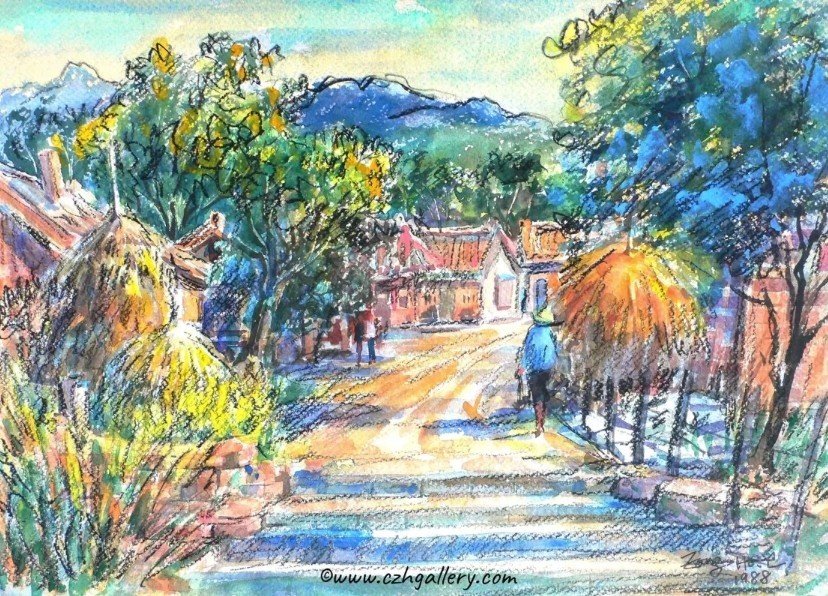 Life in Watercolor: Chen Zong Ho s Memories of Taiwan