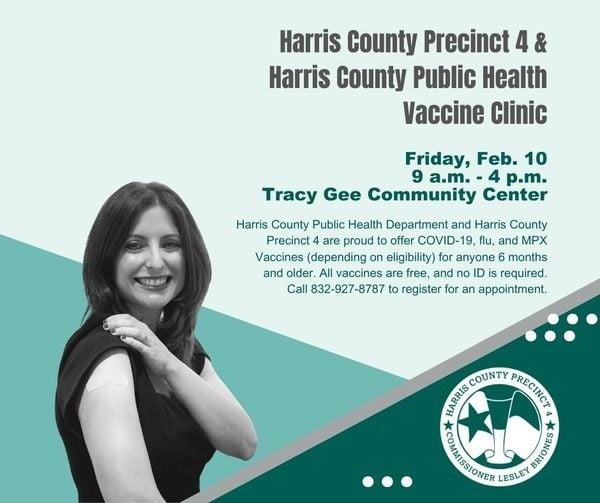 Harris County Public Health Offering Free Vaccines to Those Who