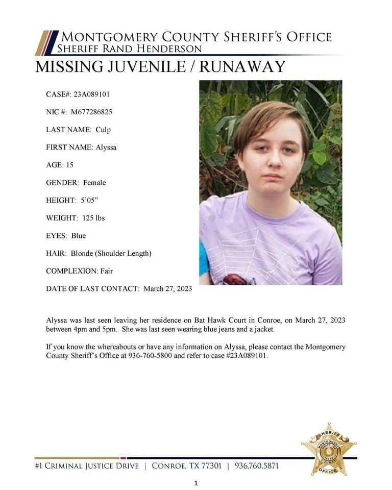 Missing Juvenile / Runaway